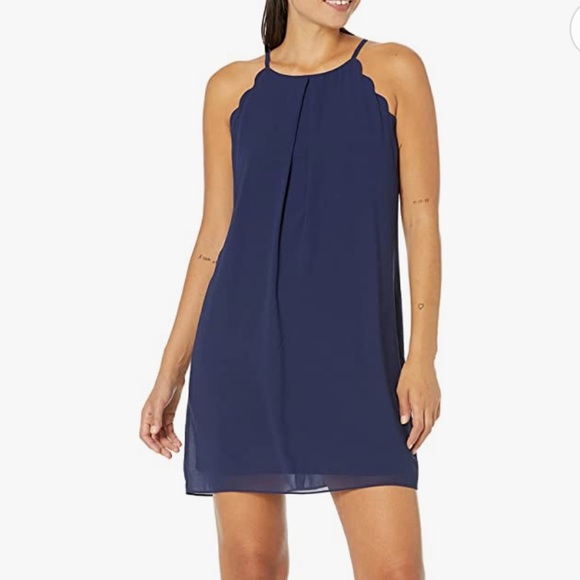 A. Byer | Dresses | A Byer Young Womens Teen Scalloped Edge Chiffon ...